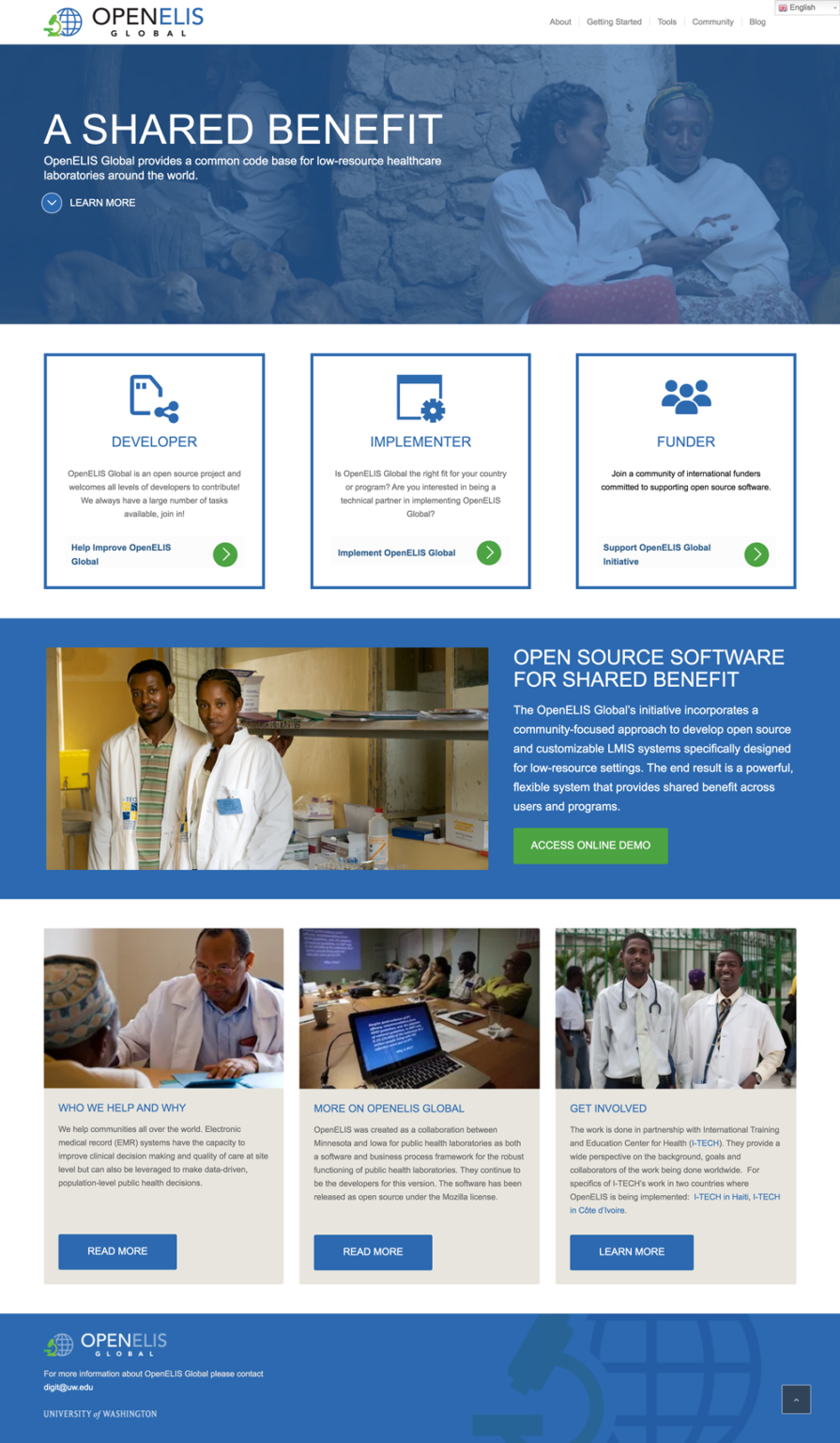 OpenElis Global | Morgen Schuler Development